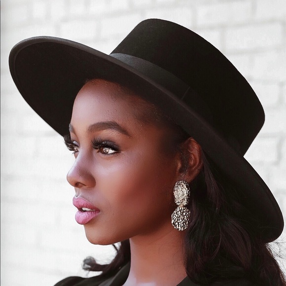 Accessories | Liv Wool Boater Hat | Poshmark